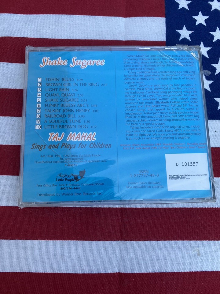 Shake Sugaree: Taj Mahal Sings And Plays For Children By Mahal, Taj ...