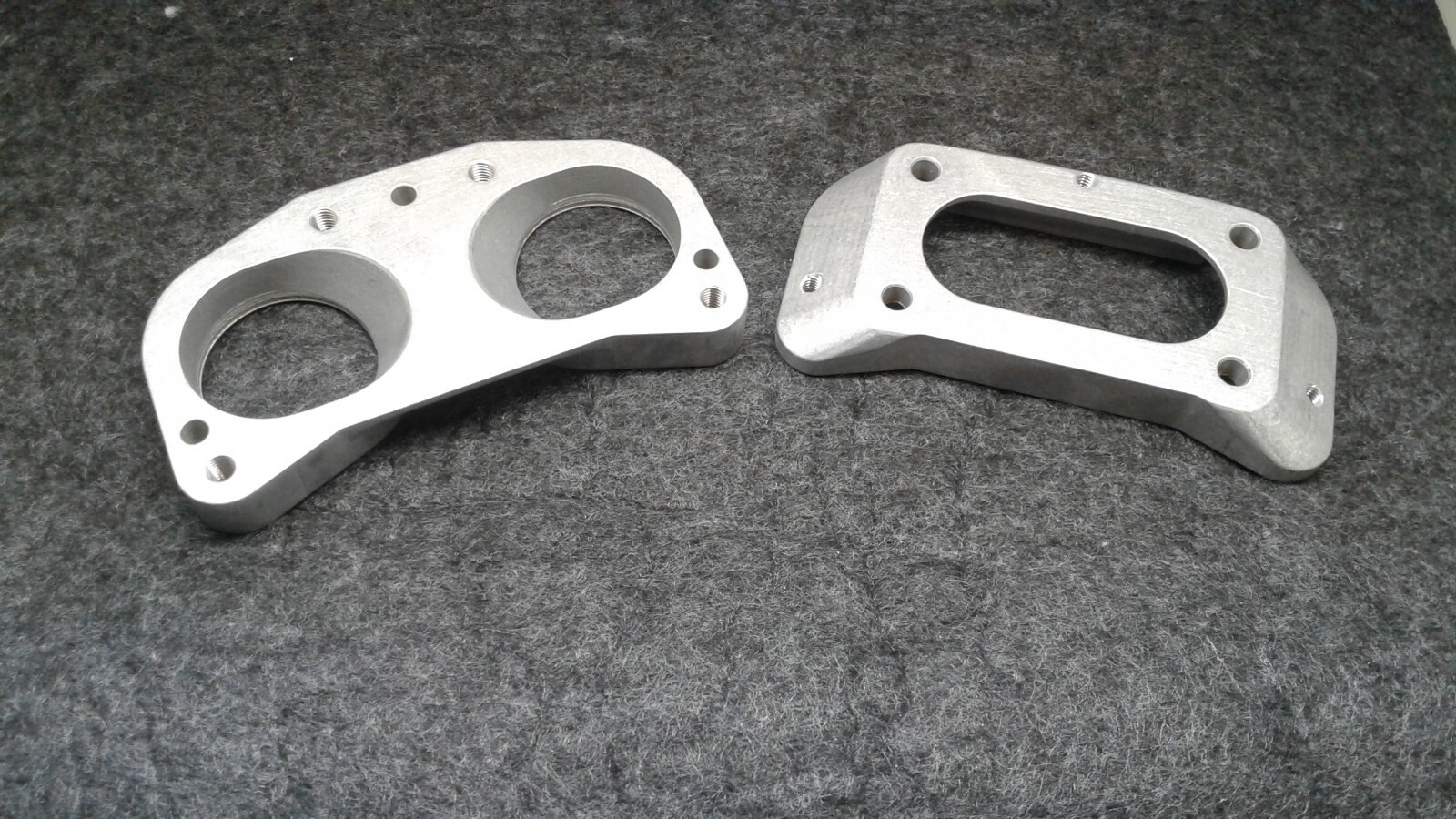 Weber IDF or Dellorto DRLA adapter to mount carb on Weber DGAS manifold ...