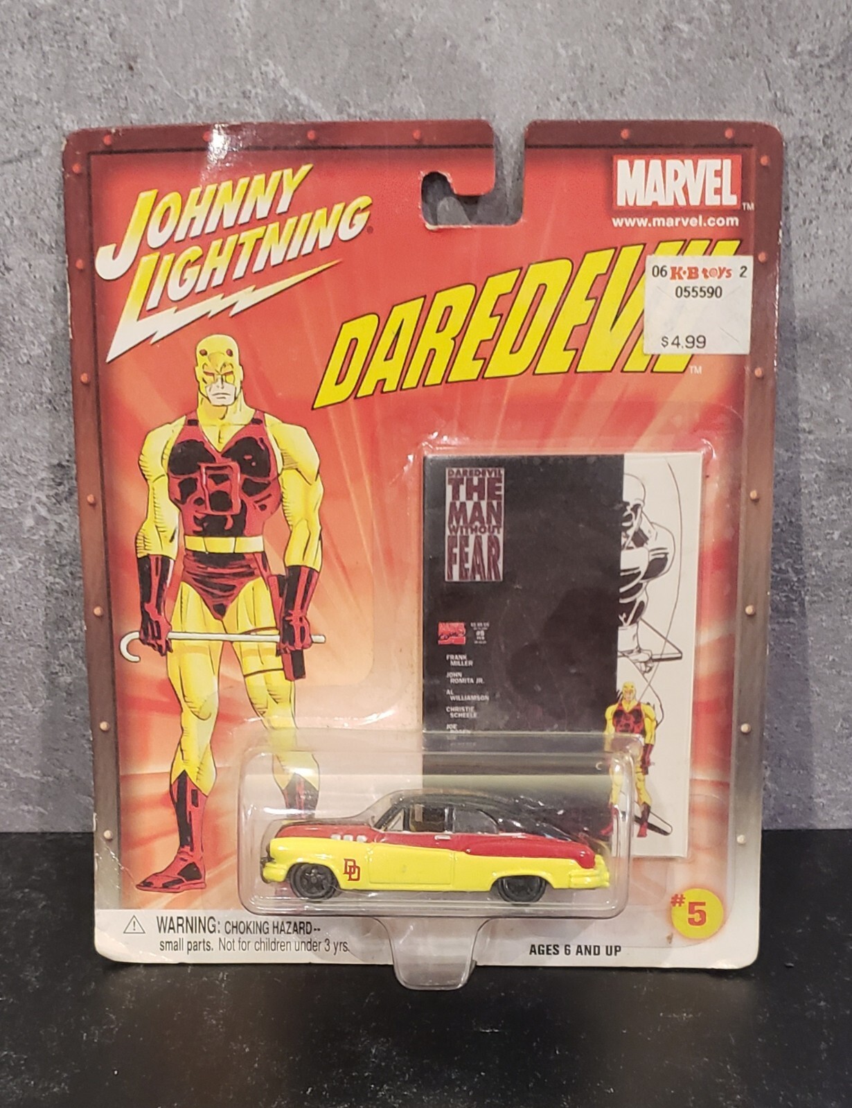 2002 Johnny Lightning Marvel Daredevil Car #5 Bumongous | eBay