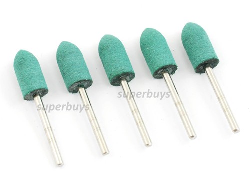 5pcs Rubber 10mm Polishing Buffing Grinding Burr For Rotary Grinder ...