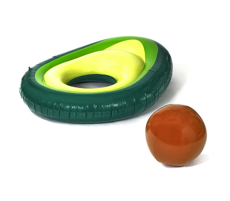 Inflatable Avocado Float | Summer Fun | Pool Accessories | Outdoor ...