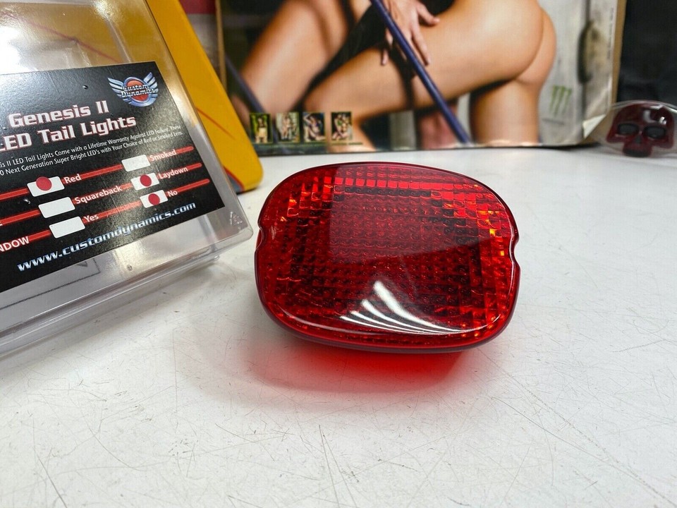 Harley Custom Dynamics ProBeam LED Laydown Low-Profile Tail light "No ...
