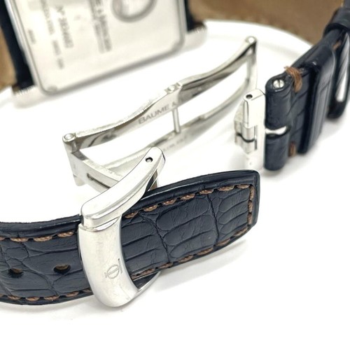 Baume Mercier Hampton Classic Chronograph Moa08607 AT SS White 39mm ...