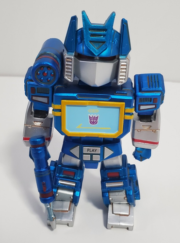 BAIT X TRANSFORMERS SOUNDWAVE Metallic Figure 4.5" | eBay