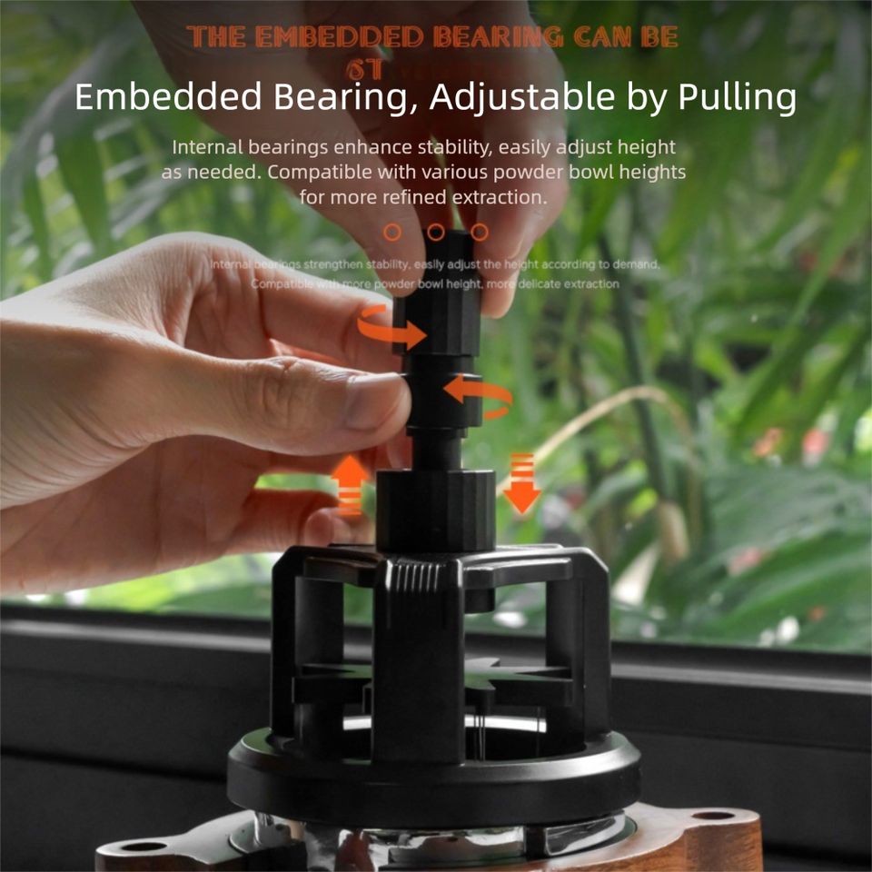 Rotating Needle Magnetic Coffee Tamper Espresso Hand Tamper Barista ...