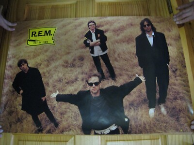REM Poster R.E.M. Out Of Time Band Shot | eBay