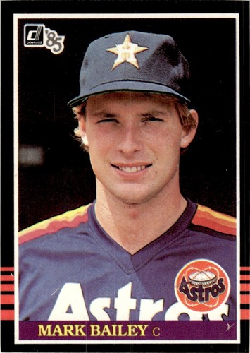 1985 Donruss Mark Bailey RC Houston Astros #450 | eBay