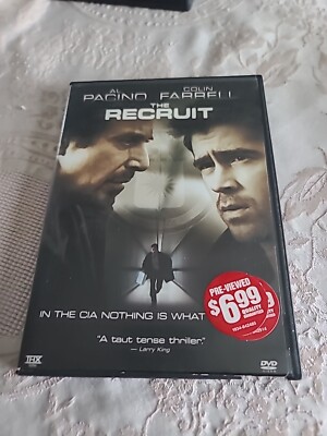 The Recruit (DVD, 2003) Al Pacino + Colin Farrell 786936207996| eBay