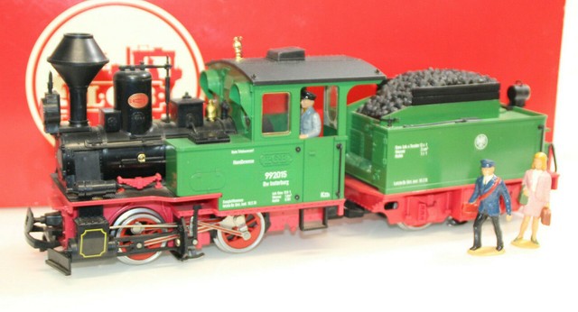 LGB Dampflok mit Tender 992015 grün online kaufen | eBay