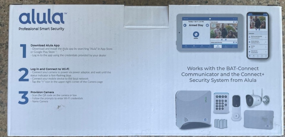 ALULA OUTDOOR WIFI BULLET CAMERA HD VIDEO, MOTION DETECTION CAM-OD-HS2 ...