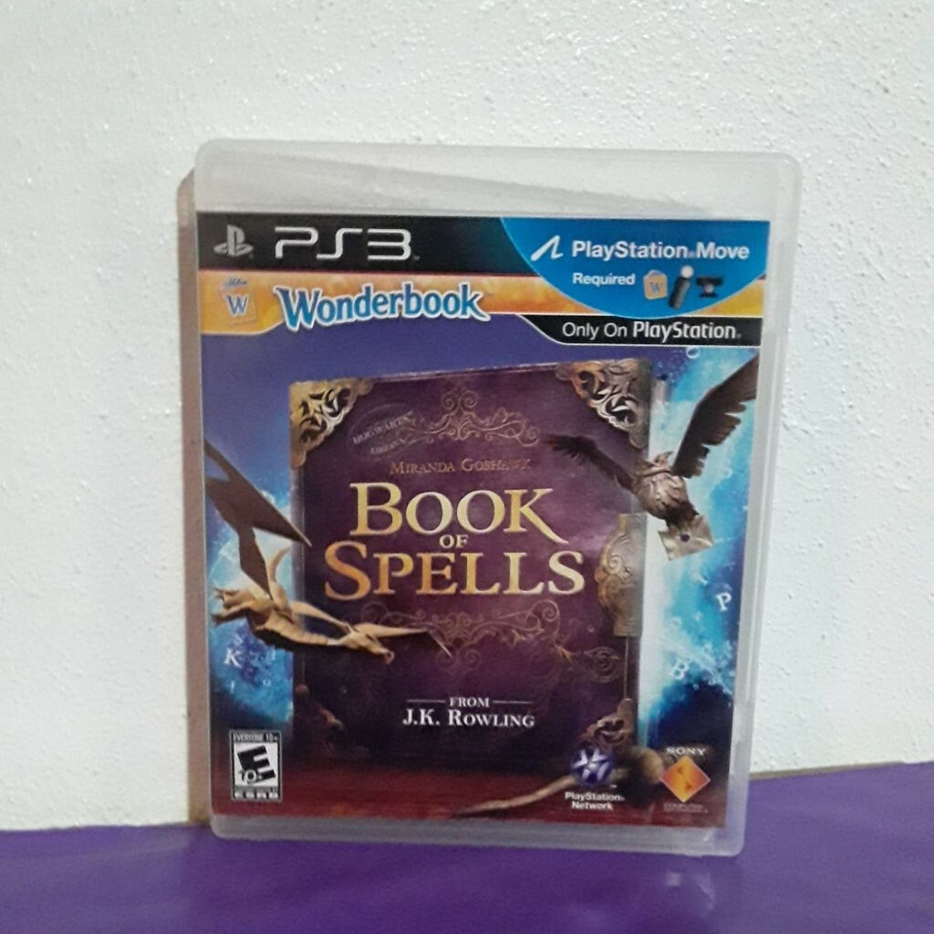PS3 Wonderbook Book Of Spells Harry Potter Video Game | eBay