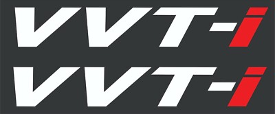Toyota VVTI vinyl Sticker Decals - SET of 2 - Diff. Colors | eBay