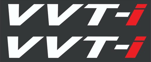 Toyota VVTI vinyl Sticker Decals - SET of 2 - Diff. Colors | eBay