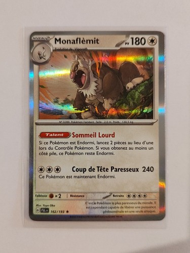 Carte Pokémon - Monaflèmit Holographique 162/193 - Évolutions À Paldea ...