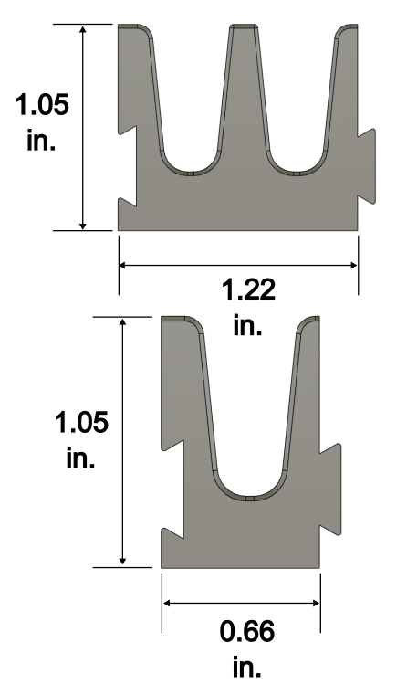 Modular Wrench Organizer | Compact Tool Storage | Slots hold 18 Tools ...