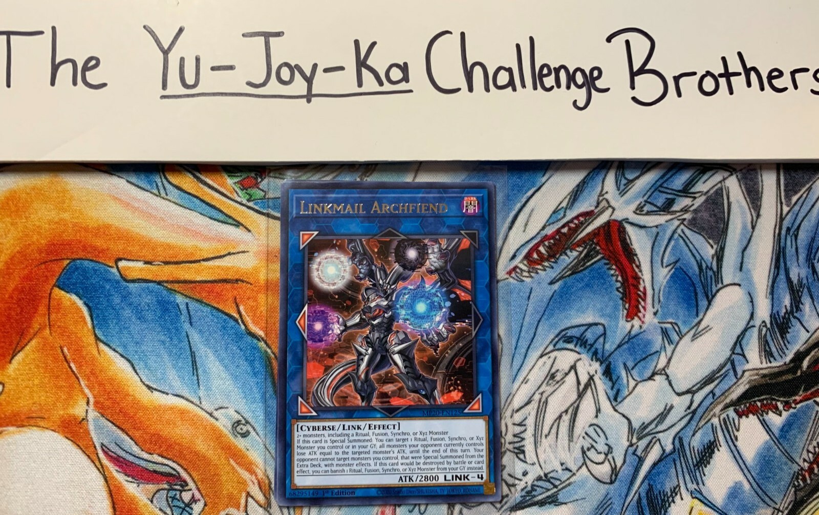 Yu-Gi-Oh!!! Linkmail archfiend MP20-EN125 Rare 1st Edition NM/M | eBay