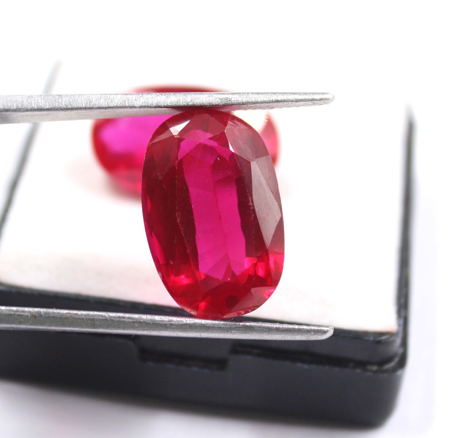 20Ct Glorious Sale ! Oval Shape Certified 19 mm Burma Red Ruby Pair ...