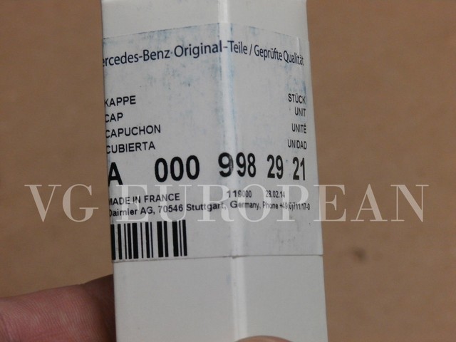 Mercedes-Benz 0009982921 Genuine OEM Factory Original Wiper Arm Cover ...