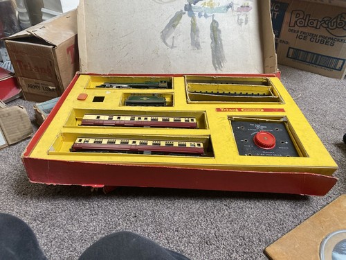 Triang Tri-ang Railways OO R3B Green Princess Elizabeth Train Set Boxed ...