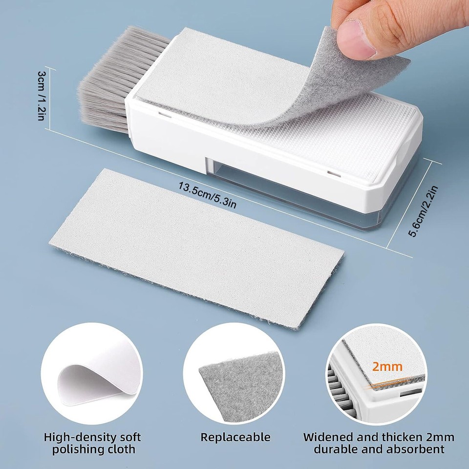 Laptop Cleaning Kit 10-in-1 Keyboard Screen Cleaner MacBook PC Tool ...