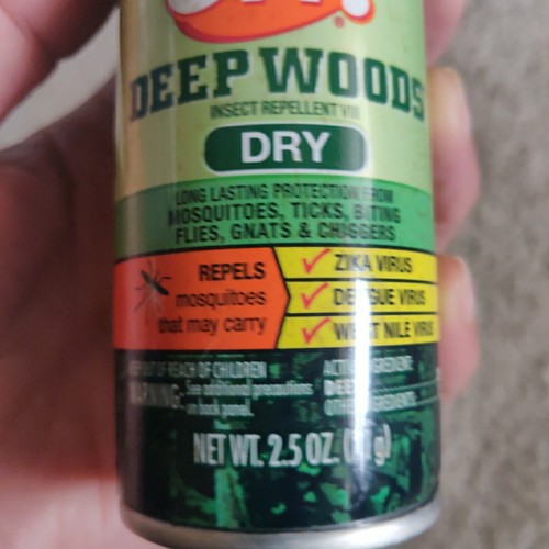 Lot of 3 OFF! Deep Woods DRY Insect Repellent 2.5oz Travel Size BUG ...