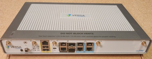 Versa Networks CSG750-2LA Cloud-Managed Router, SD-WAN and Firewall ...