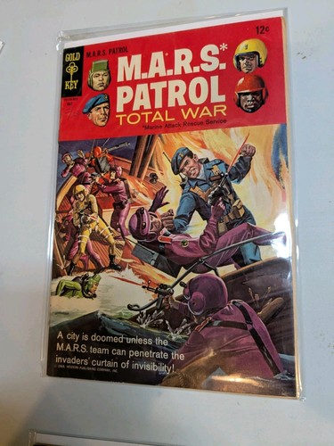 M.A.R.S. Patrol Total War #5; Gold Key MARS May 1968 - (A) | eBay