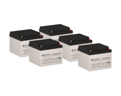 SigmasTek SP12-26 (NB) 12 Volt 26 Amp NB SLA AGM Battery Set of 5 | eBay