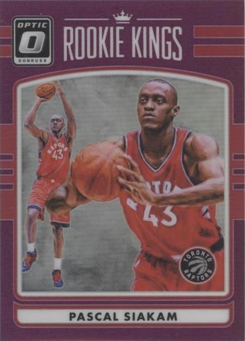 2016-17 Panini Donruss Optic - Rookie Kings Pascal Siakam #22 Purple ...