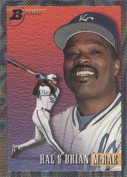 1993 Bowman - Father and Son Brian McRae, Hal McRae #704 for sale ...