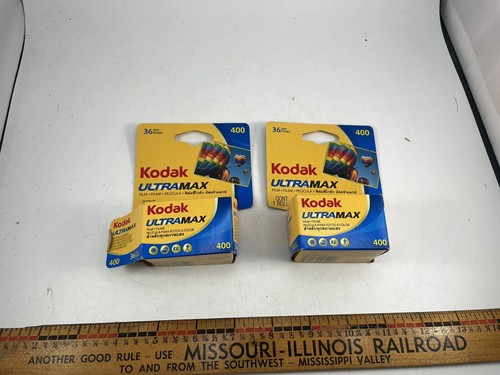 Kodak Ultramax 400 Iso 35mm Film 36 Exposure NOS 07/2016 Lot of 2 | eBay
