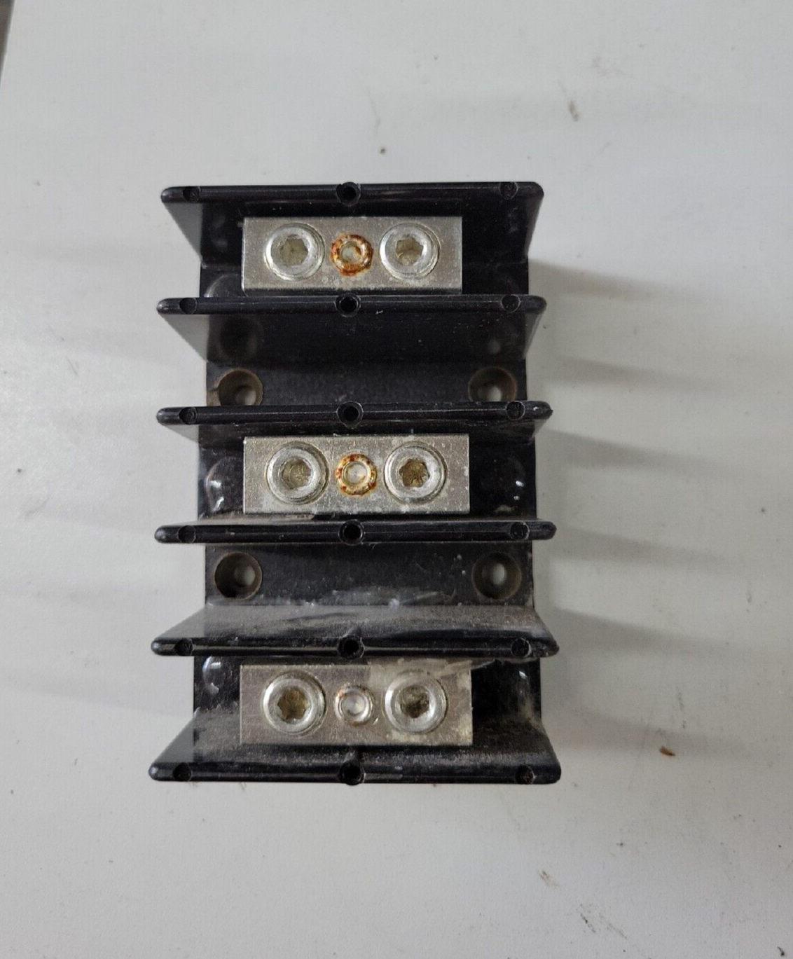 Bussmann by Eaton PDB204-3 Power Distribution Block, 3 Pole, 200kA, 175 ...