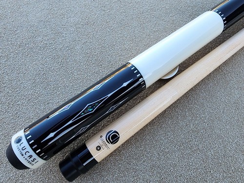 Lucasi Custom + Hybrid LHC99 Pool Cue, wrapless, 10-Piece Radial TSC ...