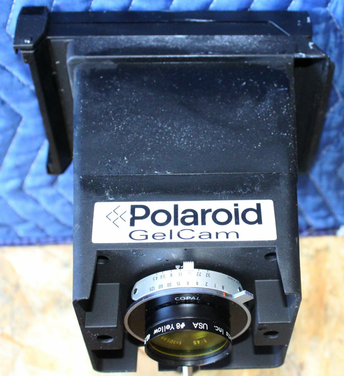 Polaroid Gelcam Electrophoresis Packfilm Camera w/ Copal Shutter & Hood ...