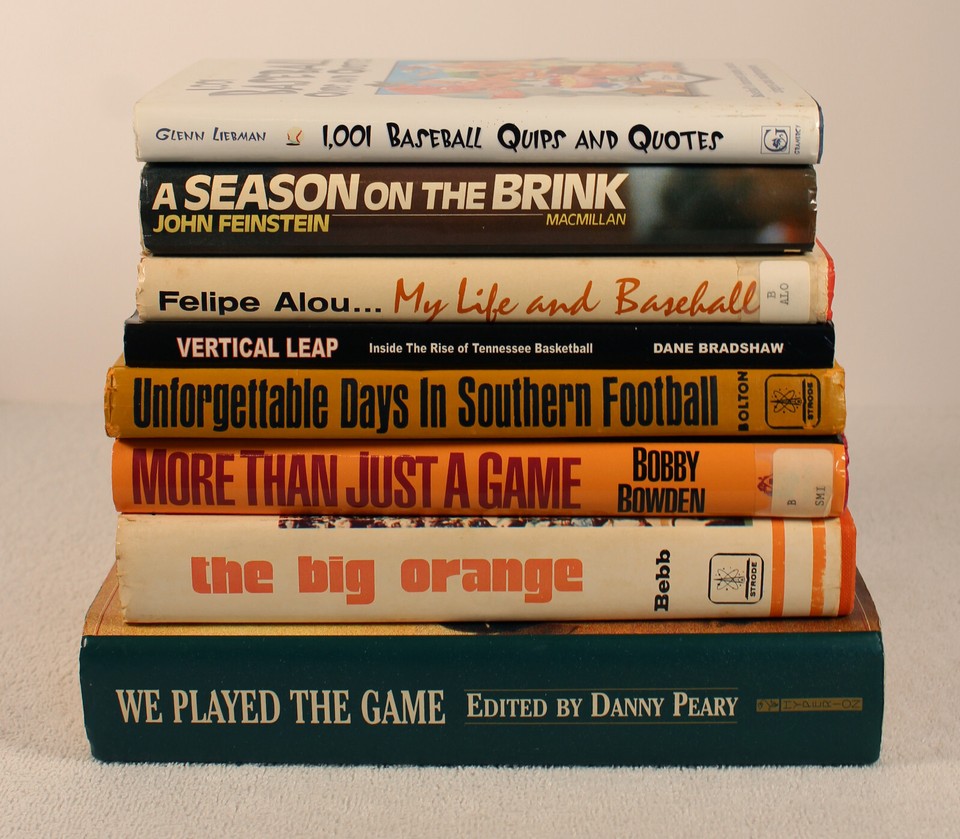 Lot of 8 Sports Books - Southern Football - Baseball - Basketball ...