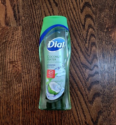 Dial Coconut Water Hydrating Body Wash W/ Moisturizers 16oz - RARE ...