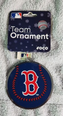 Boston Red Sox Christmas Tree Holiday Ornament New - Team Logo Metal | eBay