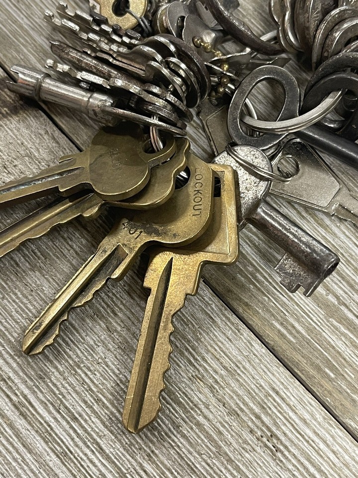Vintage Keys Lot Skeleton Antique Old Key Lot | eBay