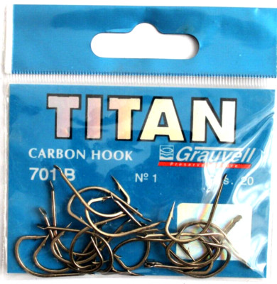 TITAN Carbon Hook 701 B, Gr: 1 , NEU | eBay.de
