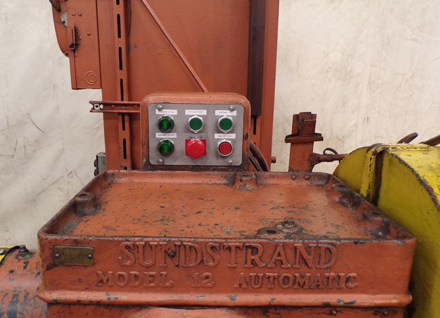 Sundstrand Automatic Lathe Model 12 10hp 22" Swing 24" Btn Centers ...