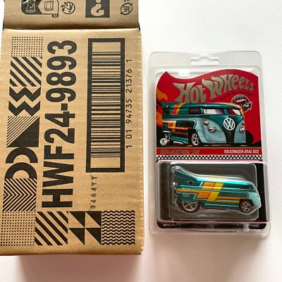 Hot Wheels Collectors RLC sELECTIONs VW Drag Bus HWF24-9893 NIB | eBay