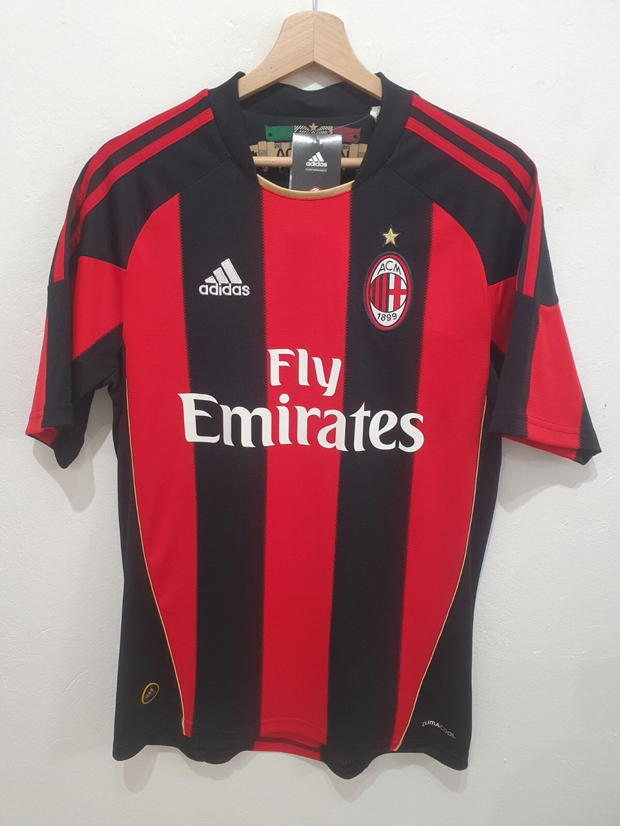 Maglia Milan 2010 Fly Emirates AC Milan Fly Emirates Fly Better