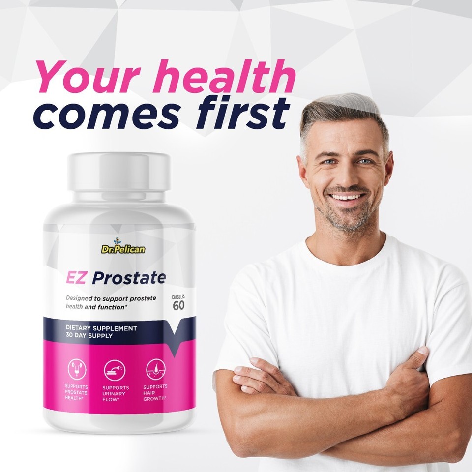 EZ Prostate - Support Supplement for Men - Urinary & Bladder Health-2 ...