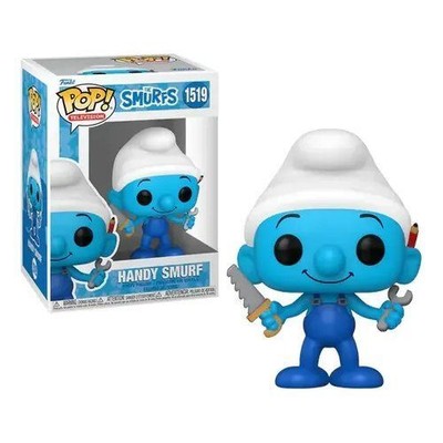 Funko POP TELEVISION The Smurfs Handy Smurf 1519 | eBay