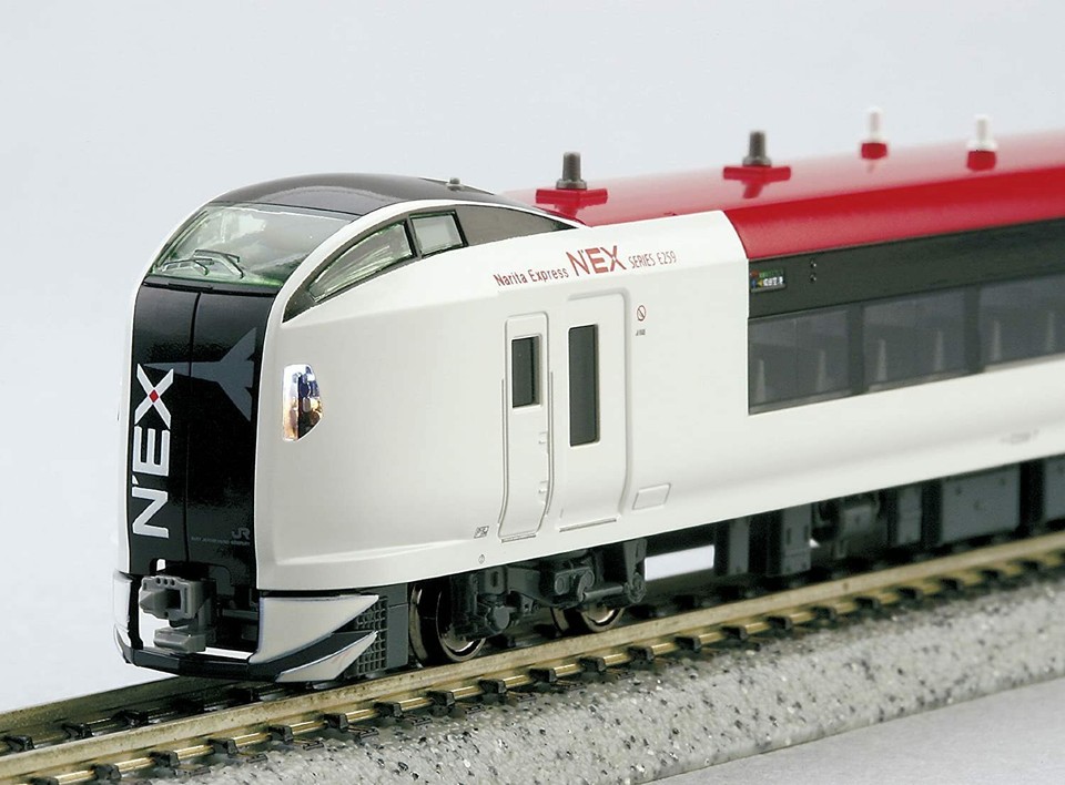 Kato N Gauge Series E259 `Narita Express` Basic 3-Car Set Kato PlaRail ...
