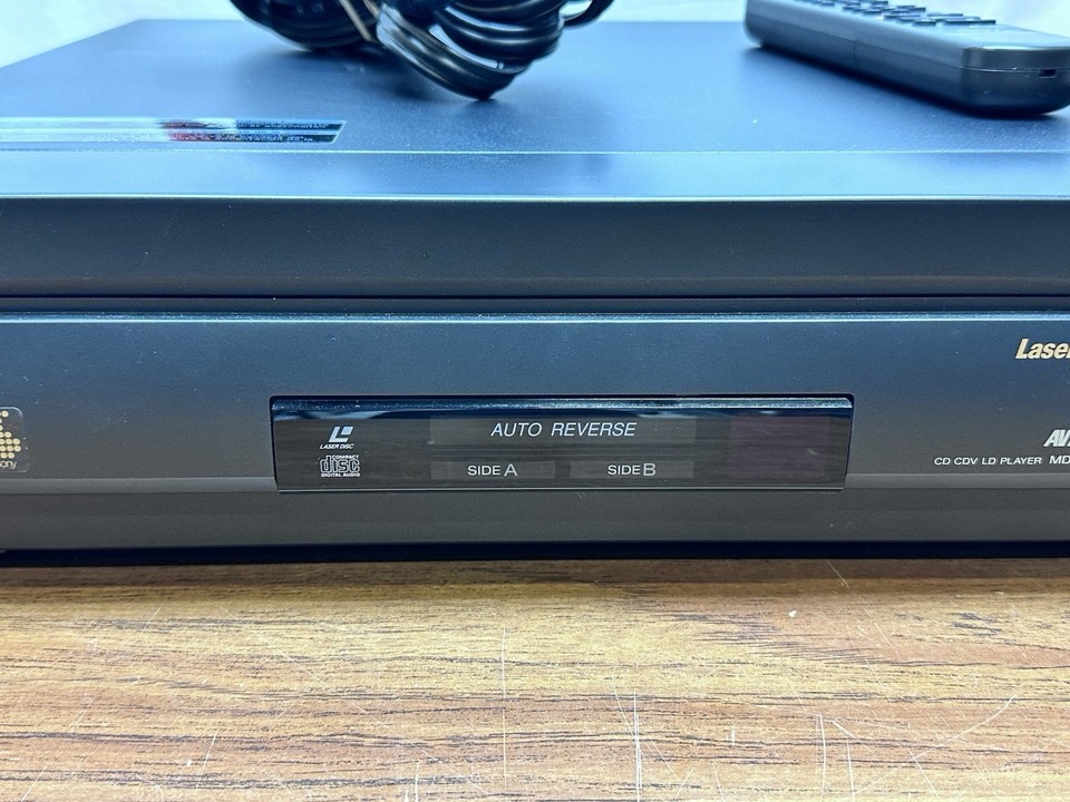 Sony MDP-500 LaserDisc System (CD CDV LD Player) A/B Tested Working w ...
