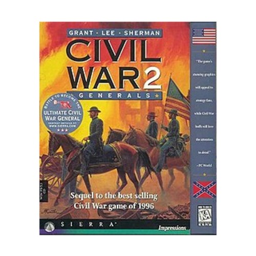 Sierra Computer Game Civil War Generals 2 VG/EX 20626702256| eBay