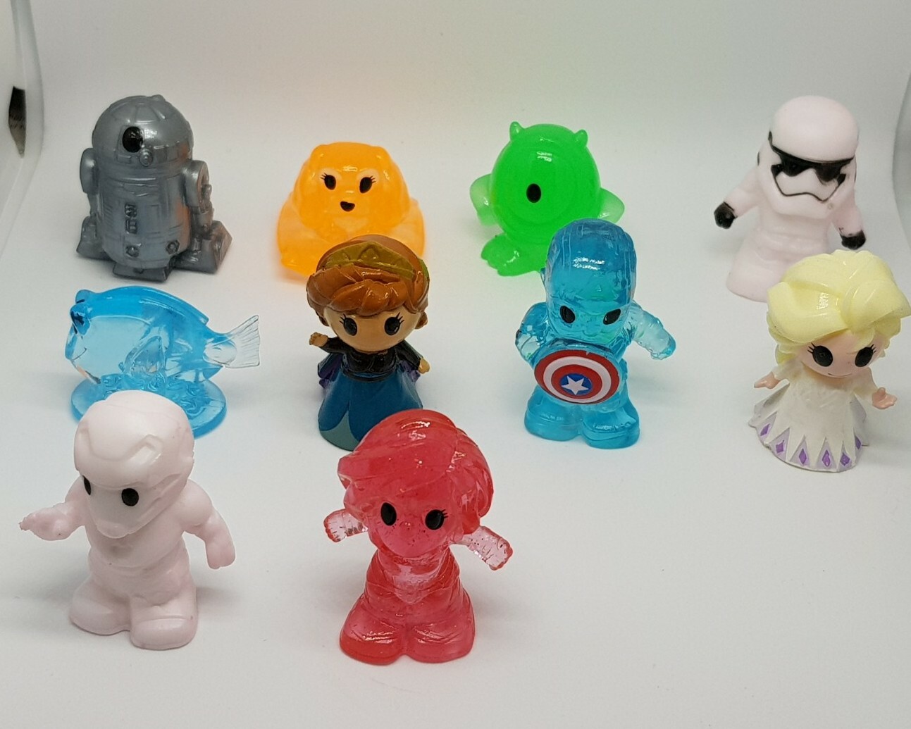 WOOLWORTHS DISNEY OOSHIE 2020 Moana Elsa Anna Mickey Thor Yoda ...