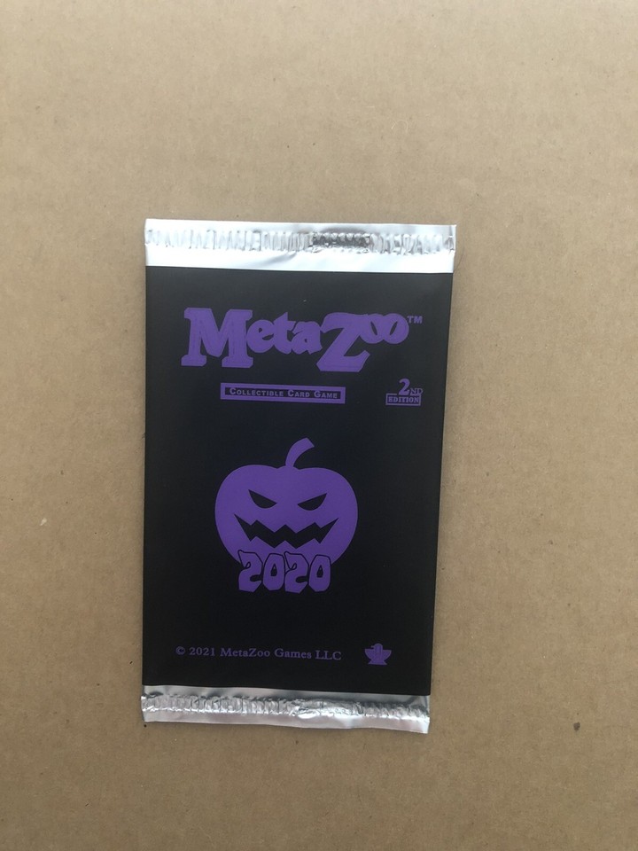 MetaZoo Cryptid Nation 2020 and 2021 Halloween Promo 1st and 2nd ...