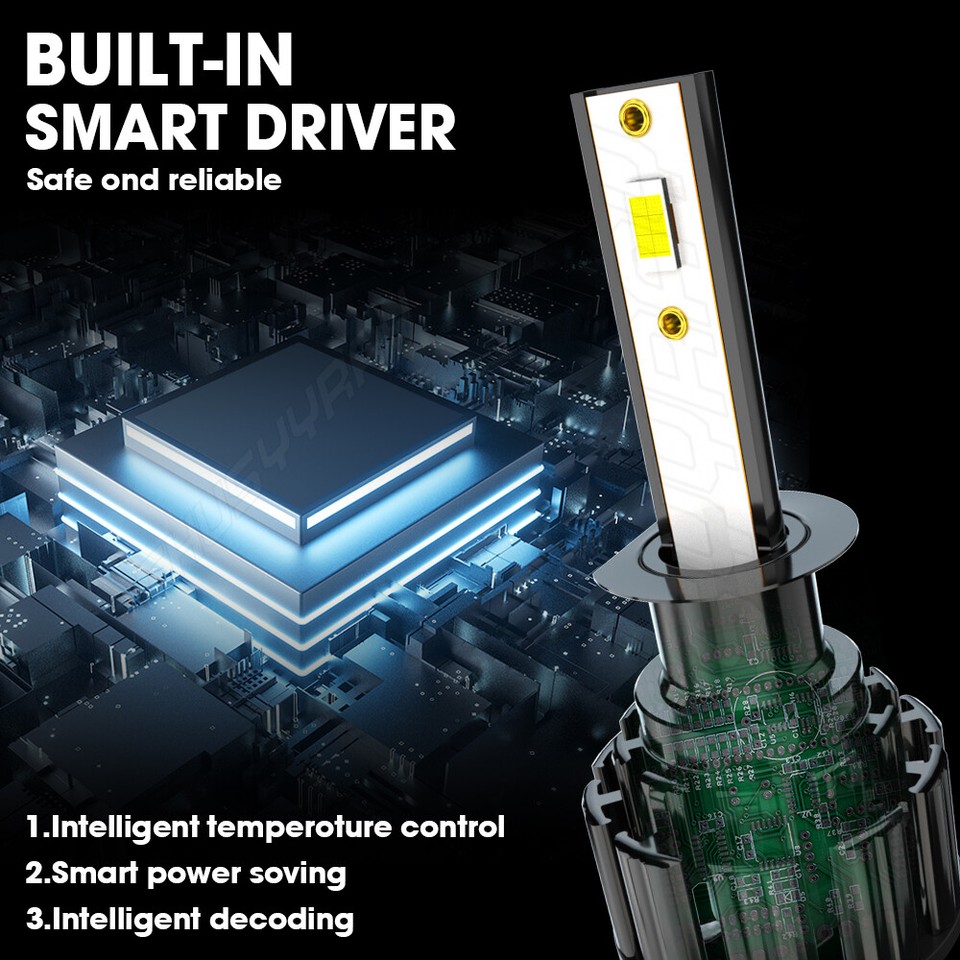 For 2011-2013 Kia Optima Led Headlight Hi/Lo+Fog light Combo Bulbs ...